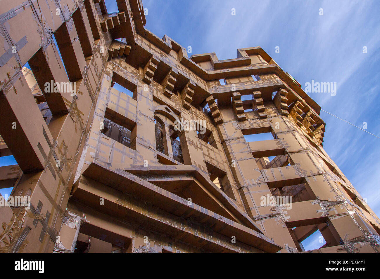 Upcycled cardboard Models, Turrets & Towers in Liverpool, Merseyside ...