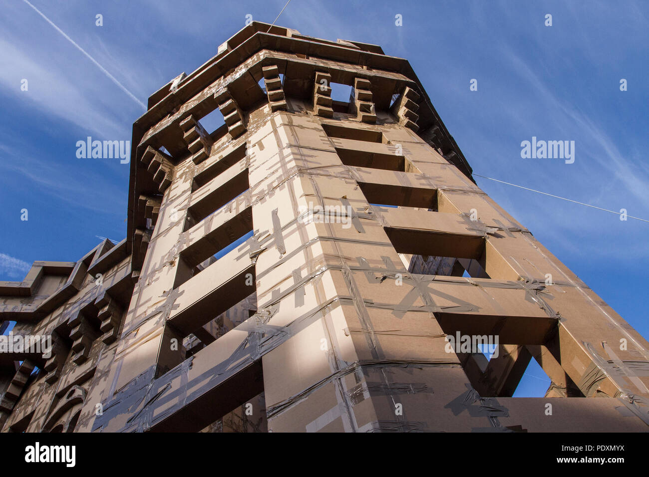 Upcycled cardboard Models, Turrets & Towers in Liverpool, Merseyside ...
