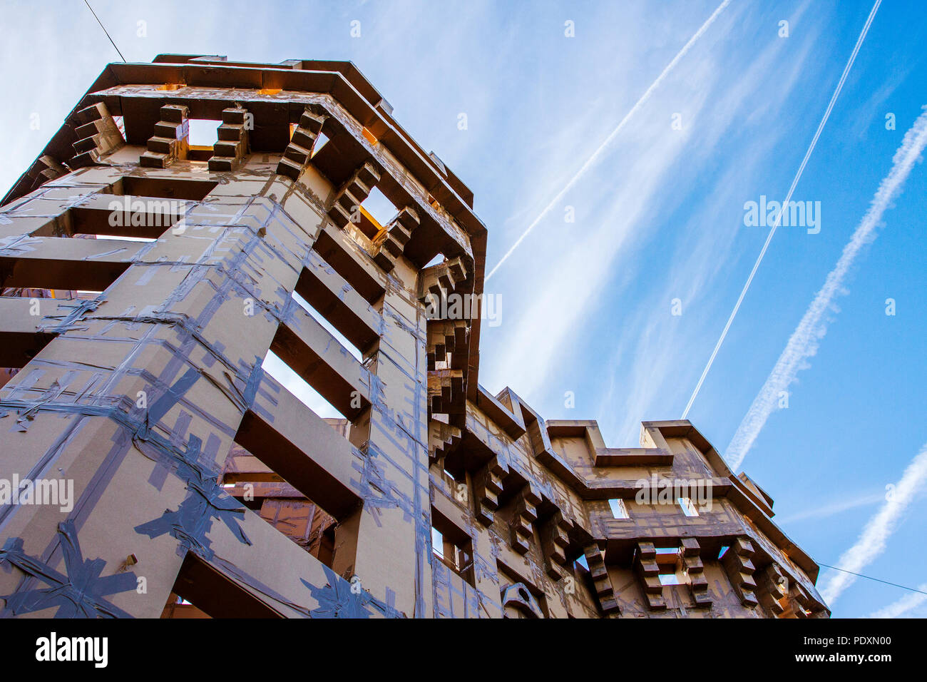 3d paper models hi-res stock photography and images - Alamy