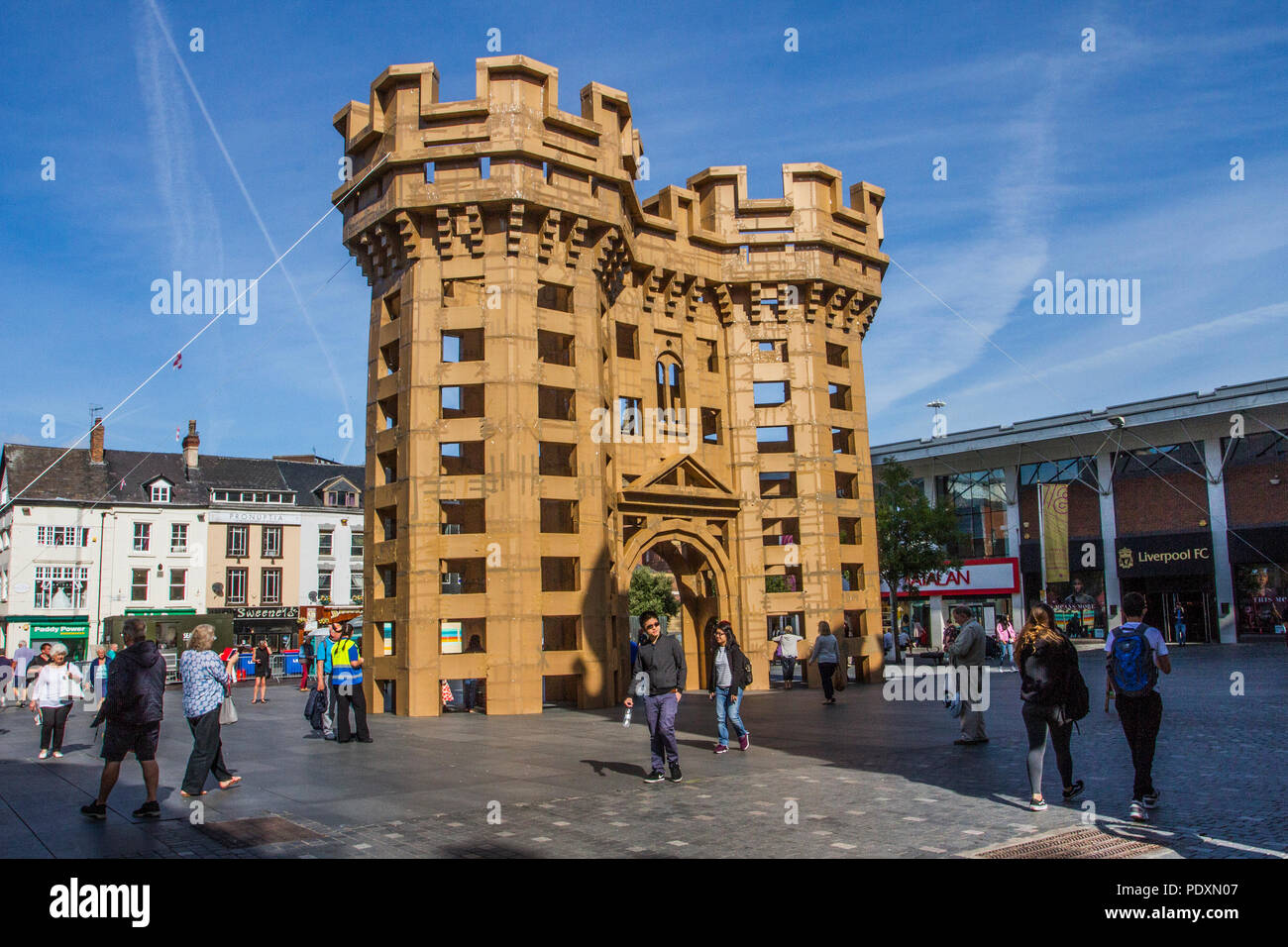 Upcycled cardboard Models, Turrets & Towers in Liverpool, Merseyside ...
