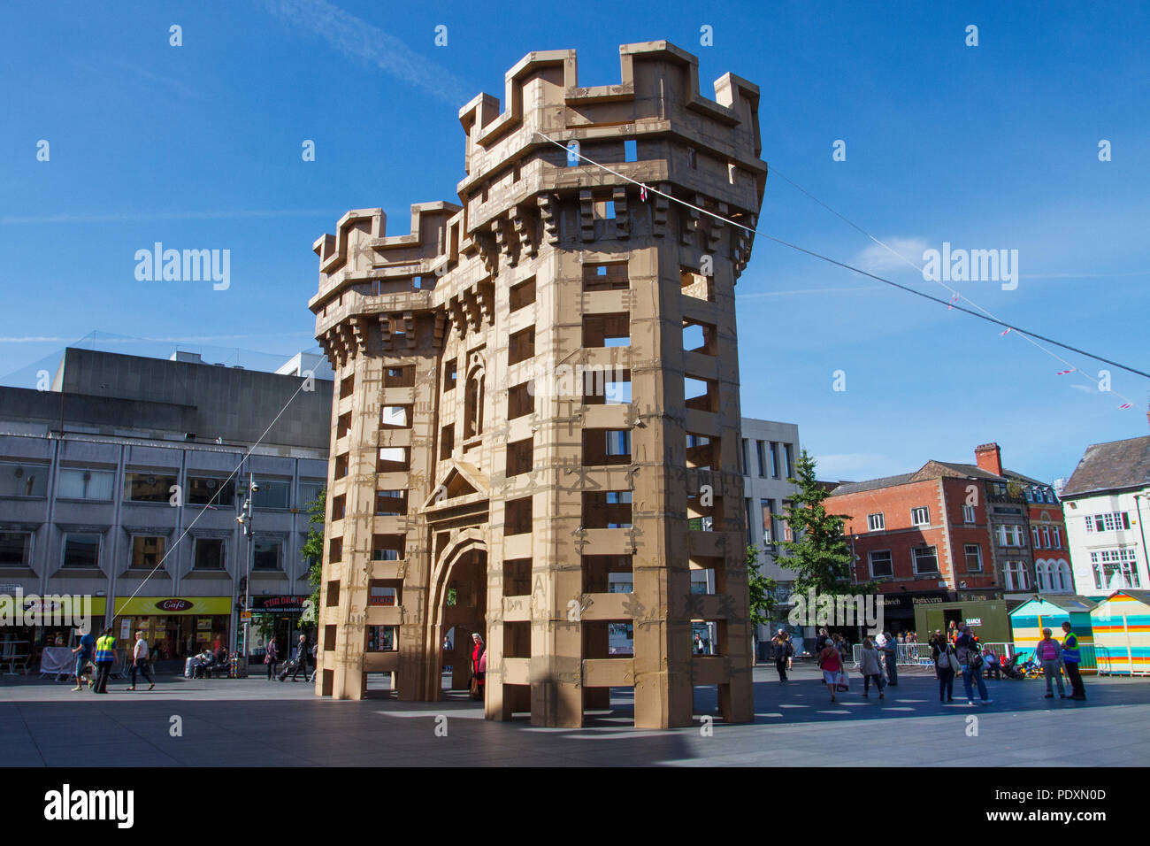 Upcycled cardboard Models, Turrets & Towers in Liverpool, Merseyside ...