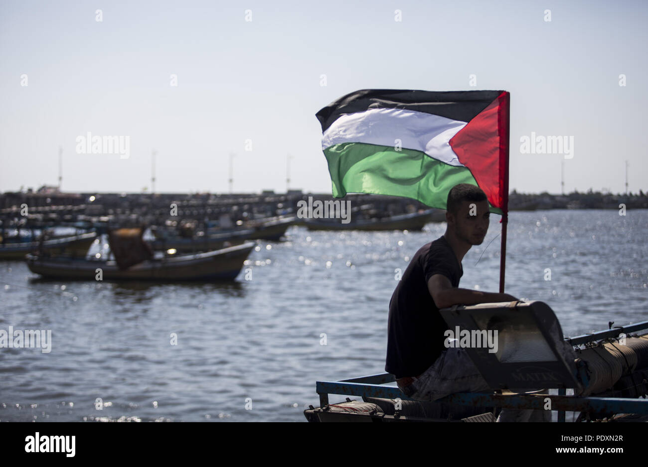 Gaza City, The Gaza Strip, Palestine. 5th Aug, 2018. A general view of ...