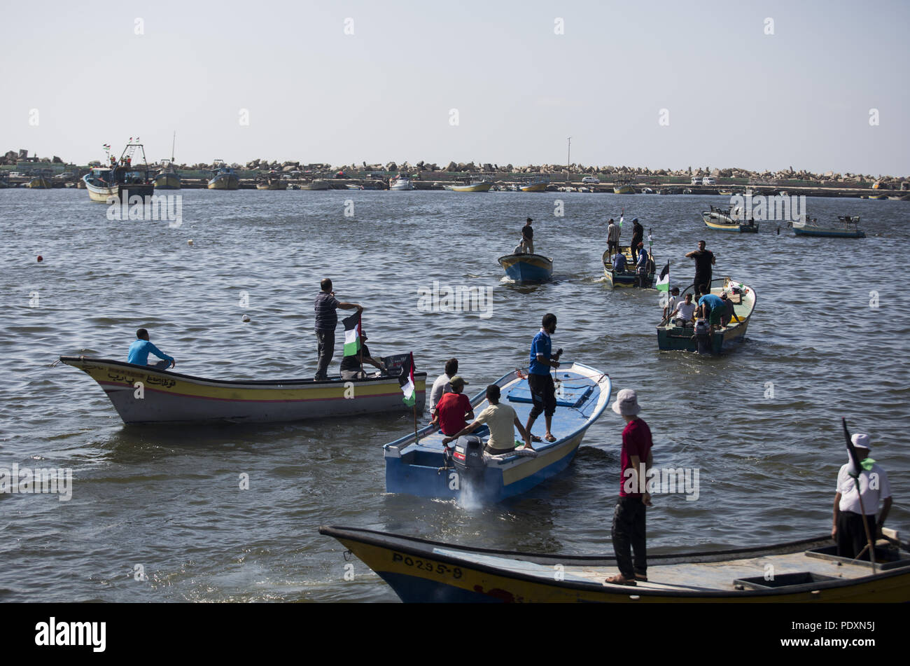 Gaza City, The Gaza Strip, Palestine. 5th Aug, 2018. A general view of ...