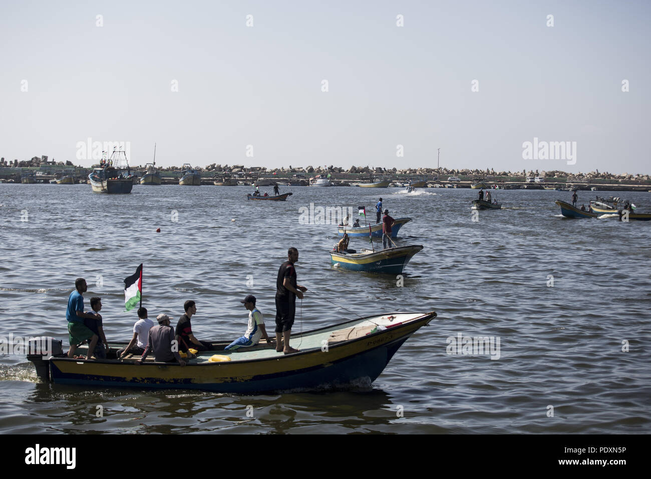 Gaza City, The Gaza Strip, Palestine. 5th Aug, 2018. A general view of ...