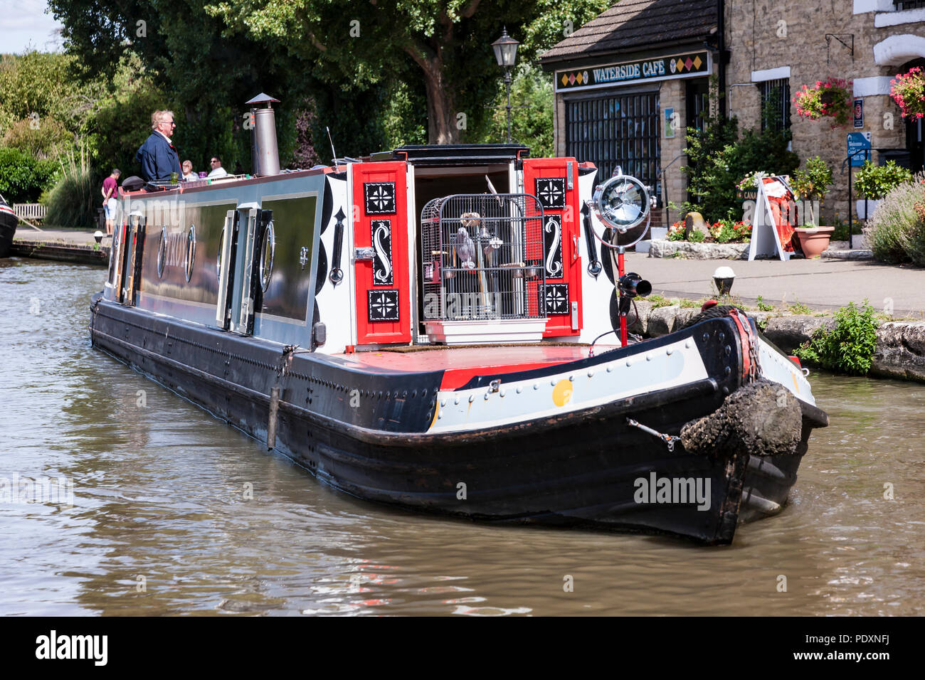 Stoke Bruerne. Northamptonshire. U.K. Weather. 11th August 2018. A ...