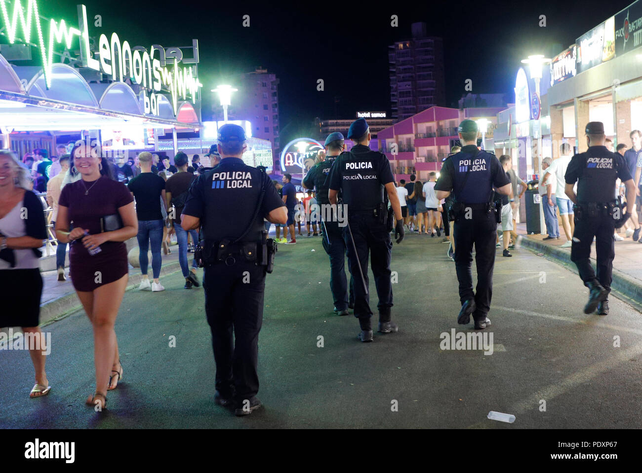 Magaluf strip hi-res stock photography and images - Alamy
