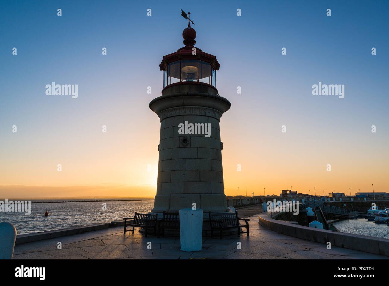 The Lighthouse in Ramsgate, Kent Stock Photo - Alamy
