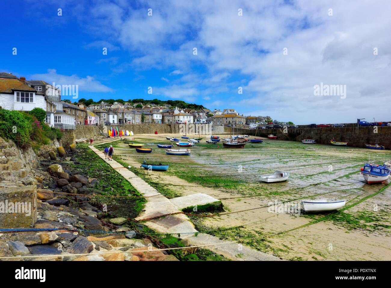Mousehole, fishing village,Cornwall,England,UK Stock Photo - Alamy