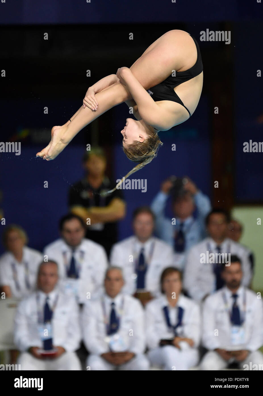 Great Britain's Katherine Torrance competing in the Women's 1m ...