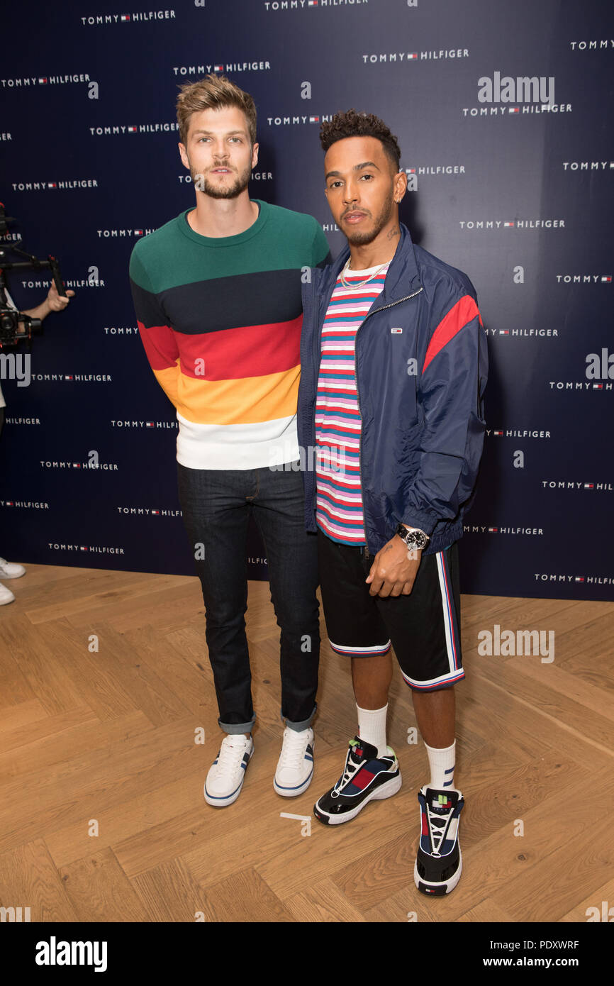 Guests attend An Evening with Lewis Hamilton Featuring: Jim Chapman ...