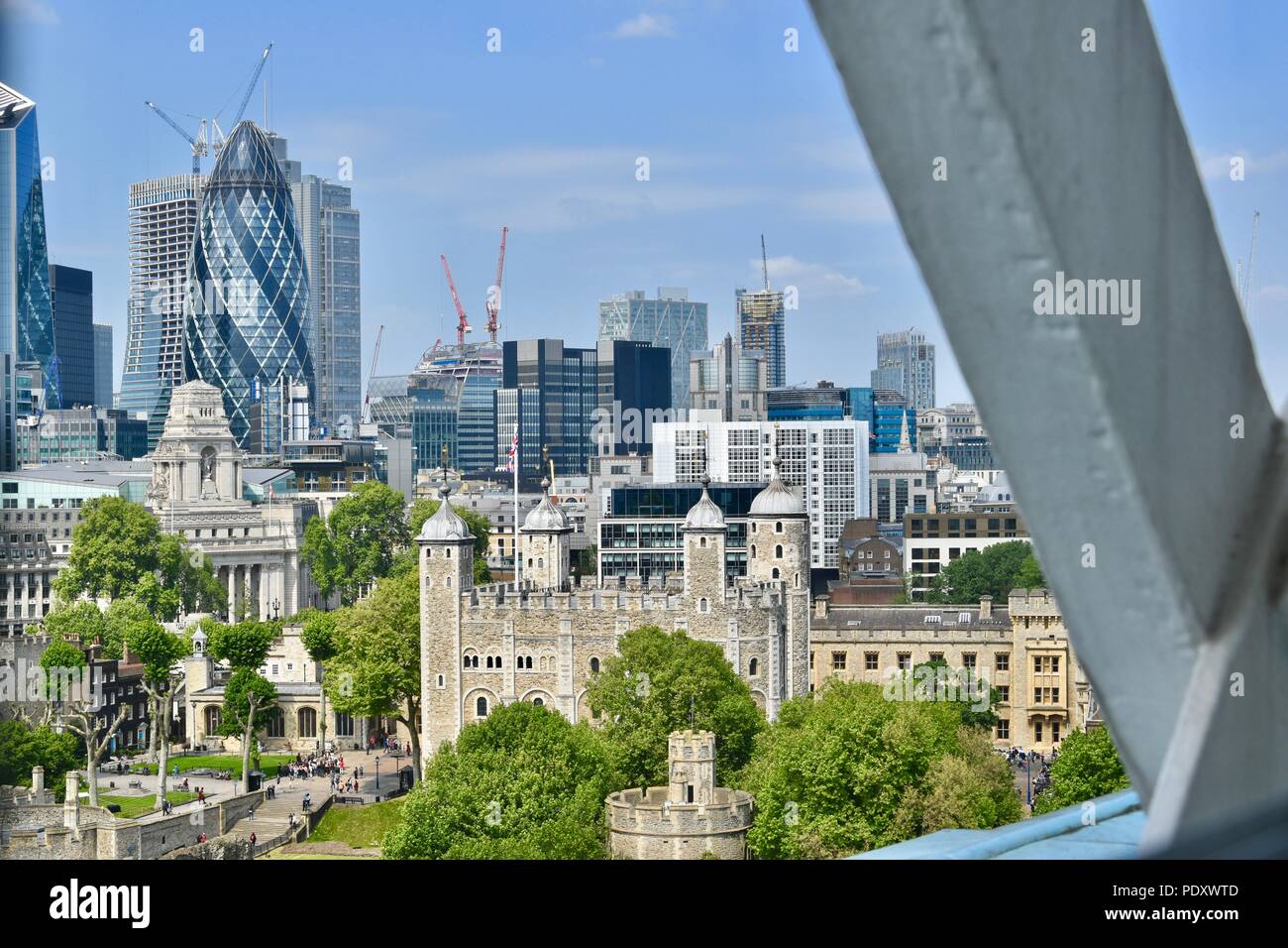 The iconic and infamous Tower of London, City of London, London, UK ...