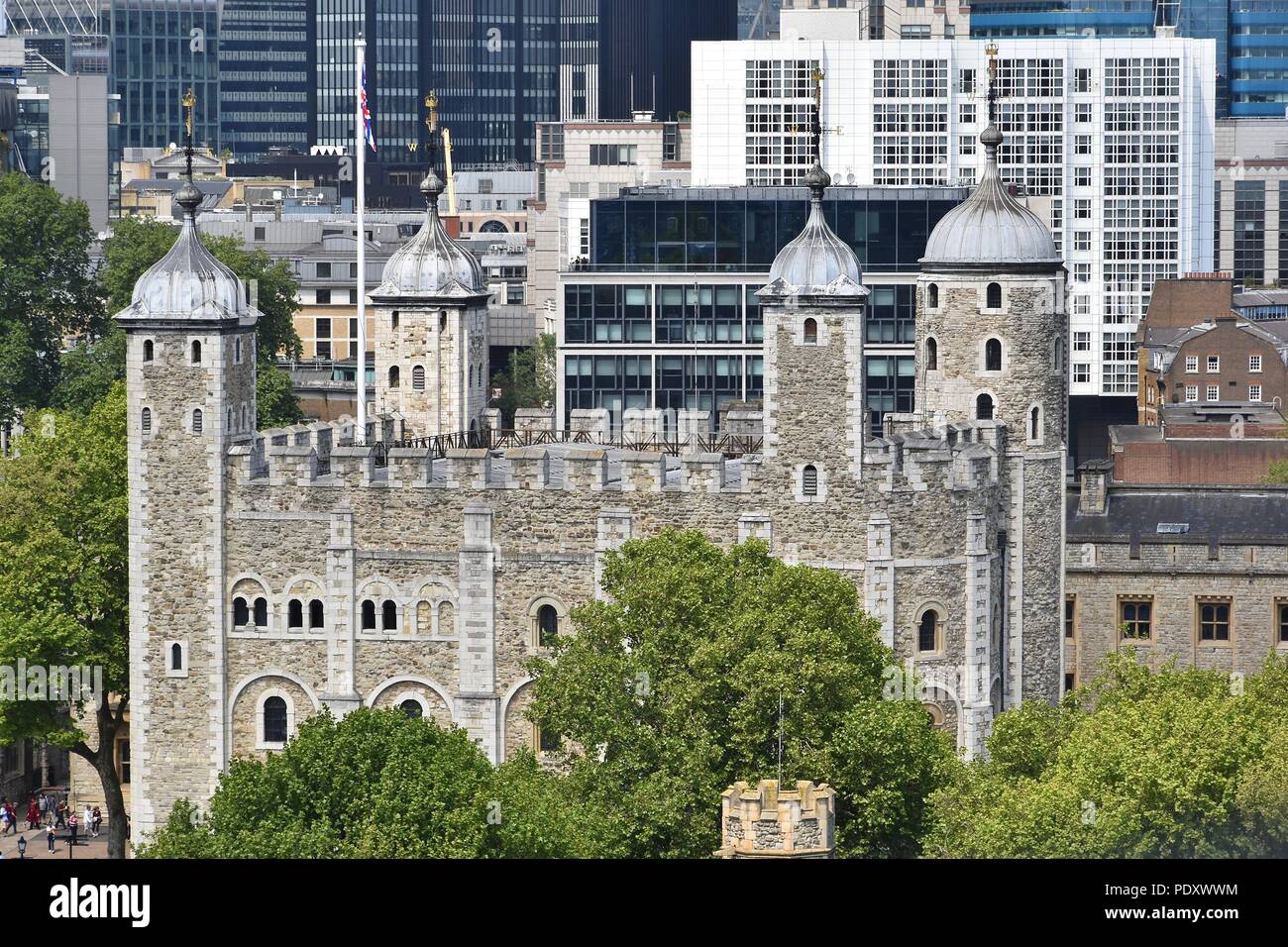 The iconic and infamous Tower of London, City of London, London, UK ...