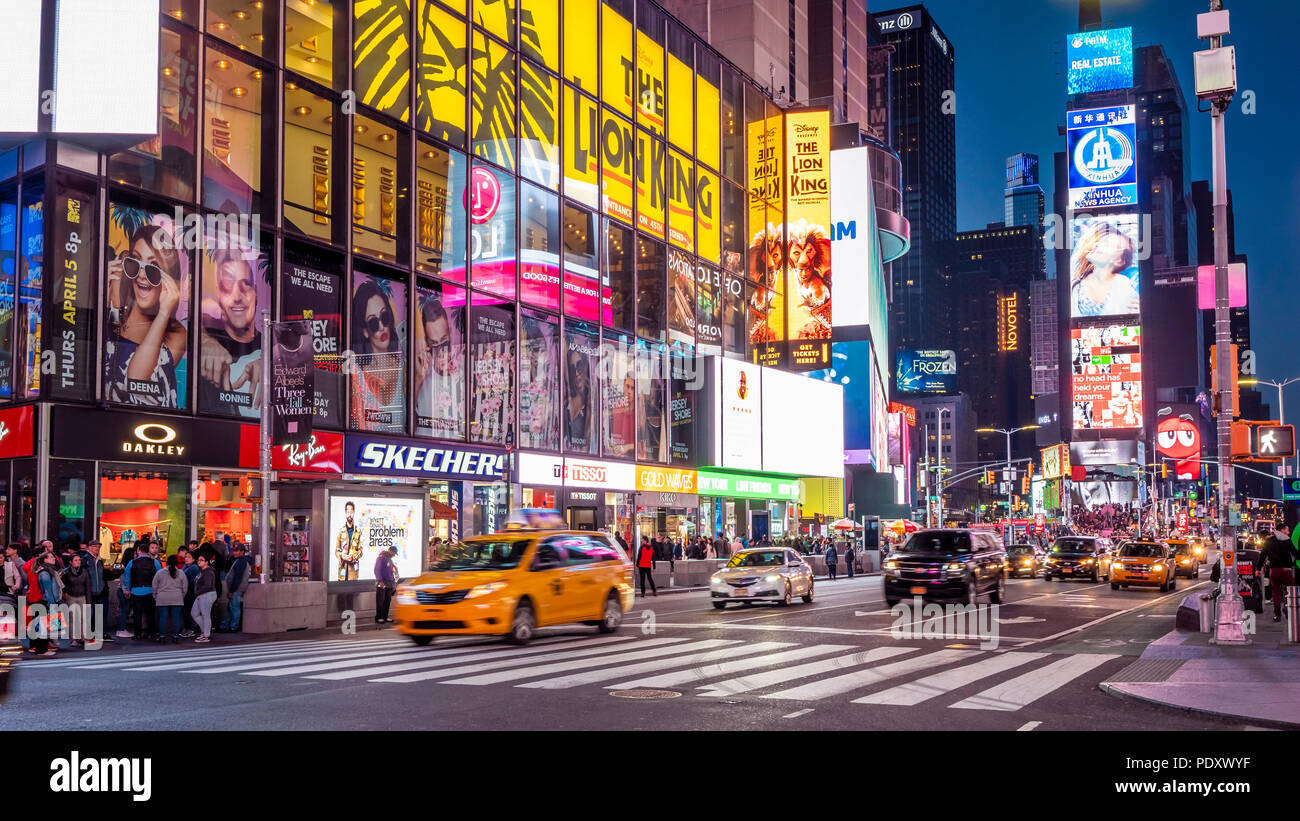 Times Square in New York, USA Stock Photo - Alamy