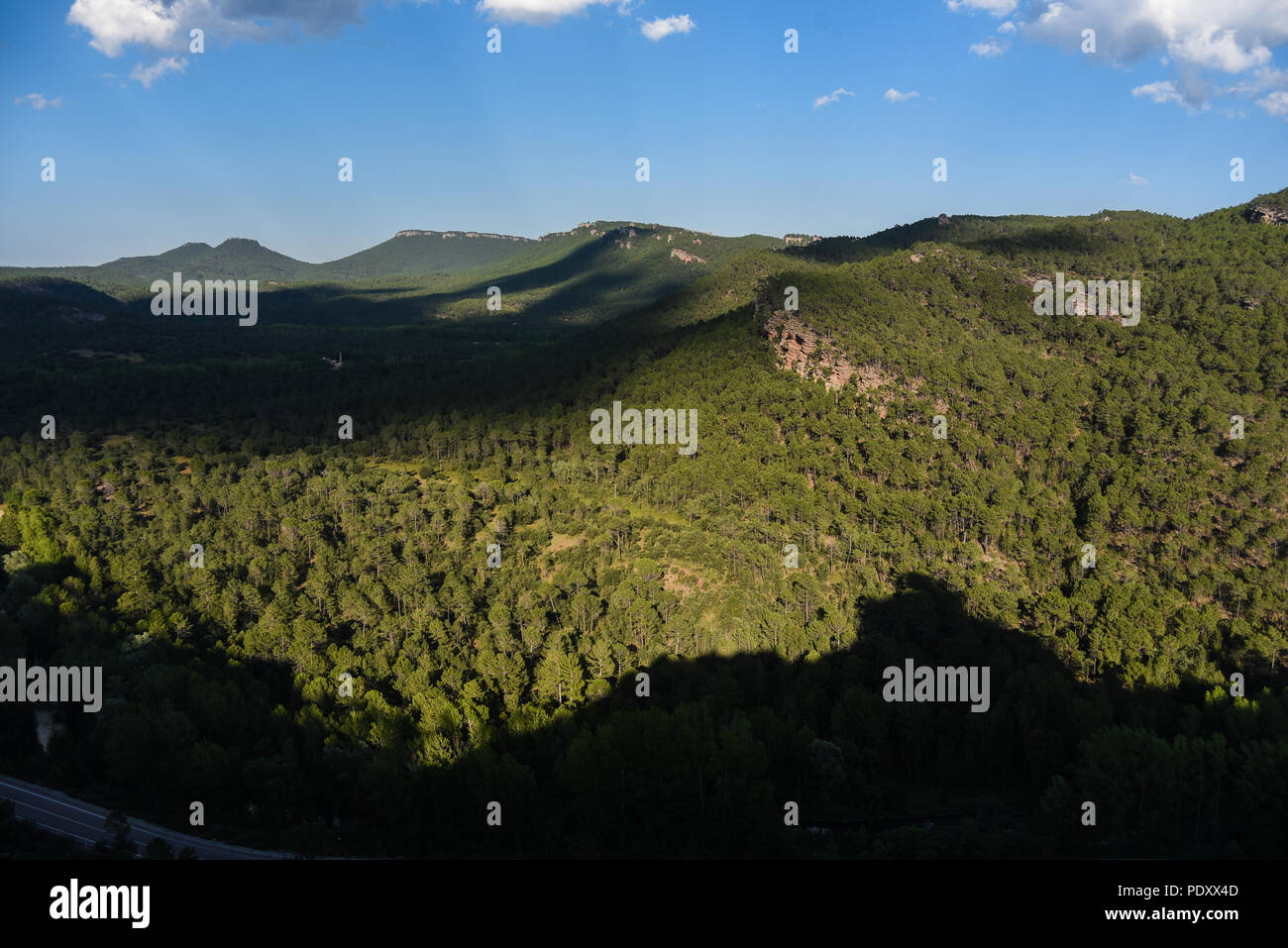 Mountains in the Serrania de Cuenca natural park Stock Photo - Alamy