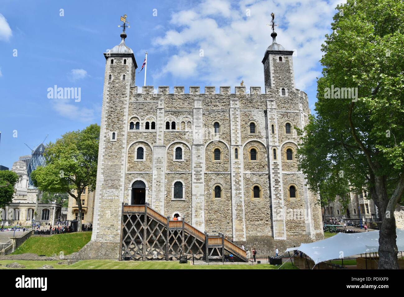 The iconic and infamous Tower of London, City of London, London, UK ...