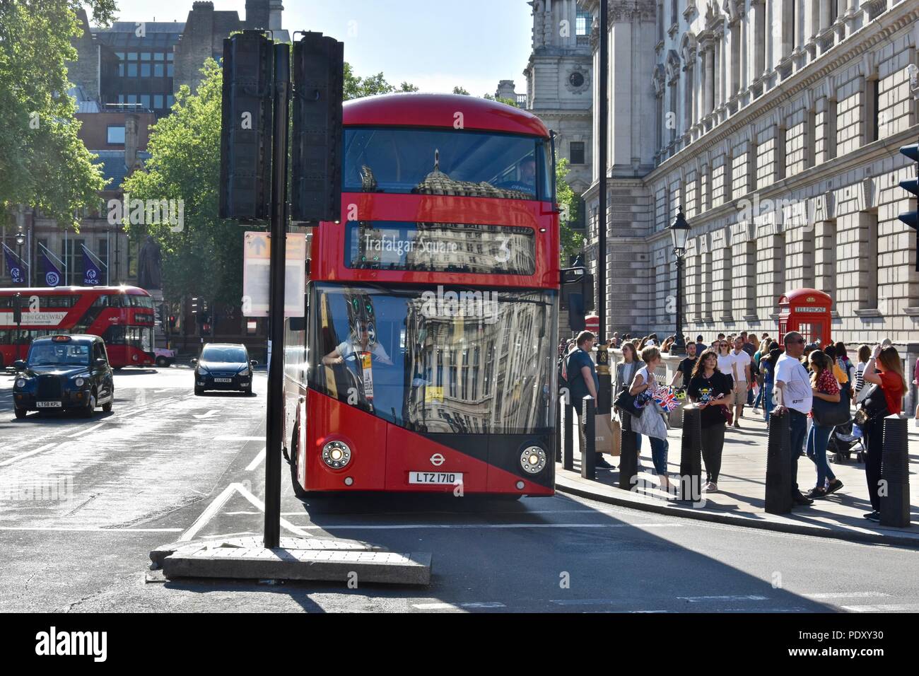 The iconic London Red Double Decker Bus by Transport for London, London ...
