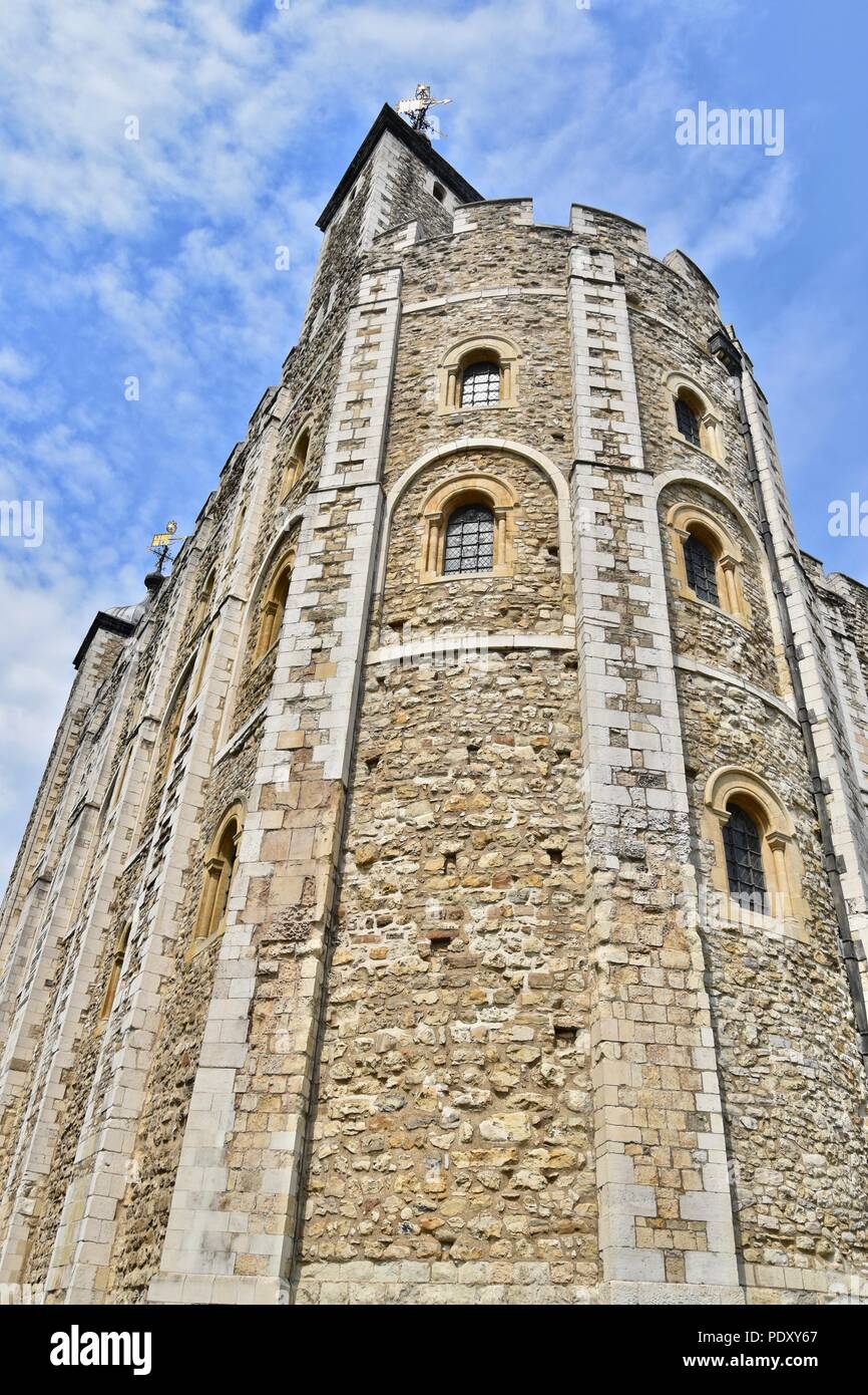The iconic and infamous Tower of London, City of London, London, UK ...