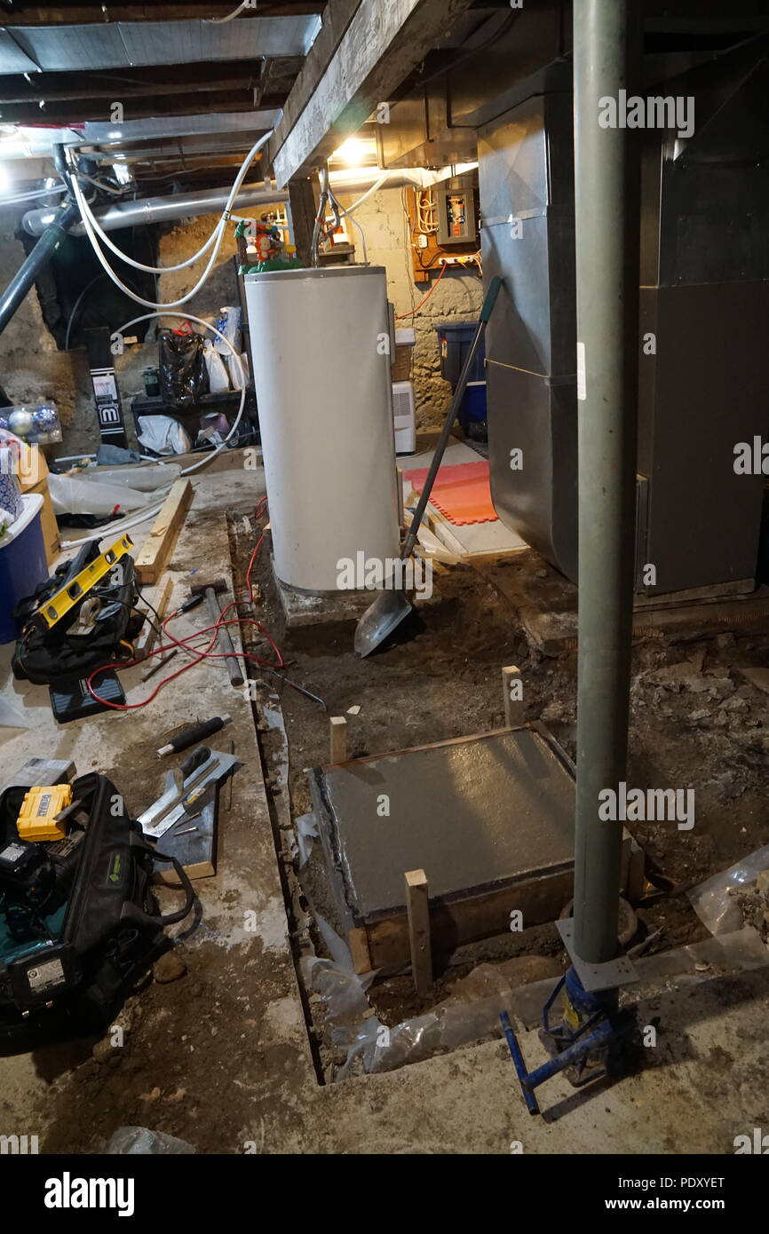 basement under construction Stock Photo - Alamy