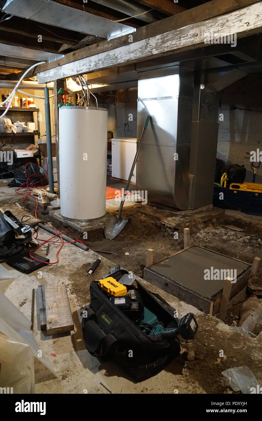 basement under construction Stock Photo - Alamy