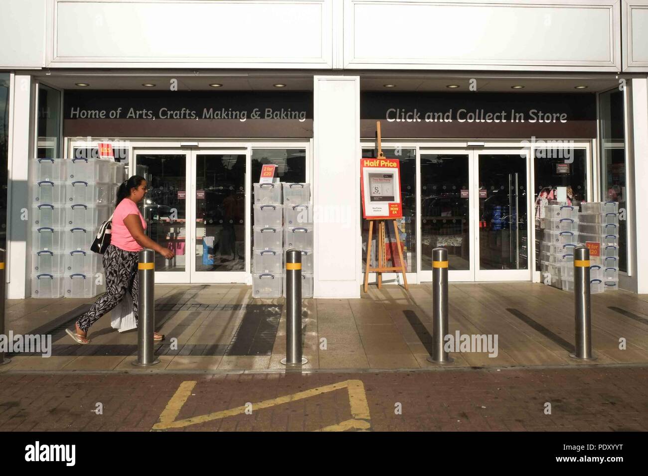 Hobby craft store click and collect hi-res stock photography and images ...