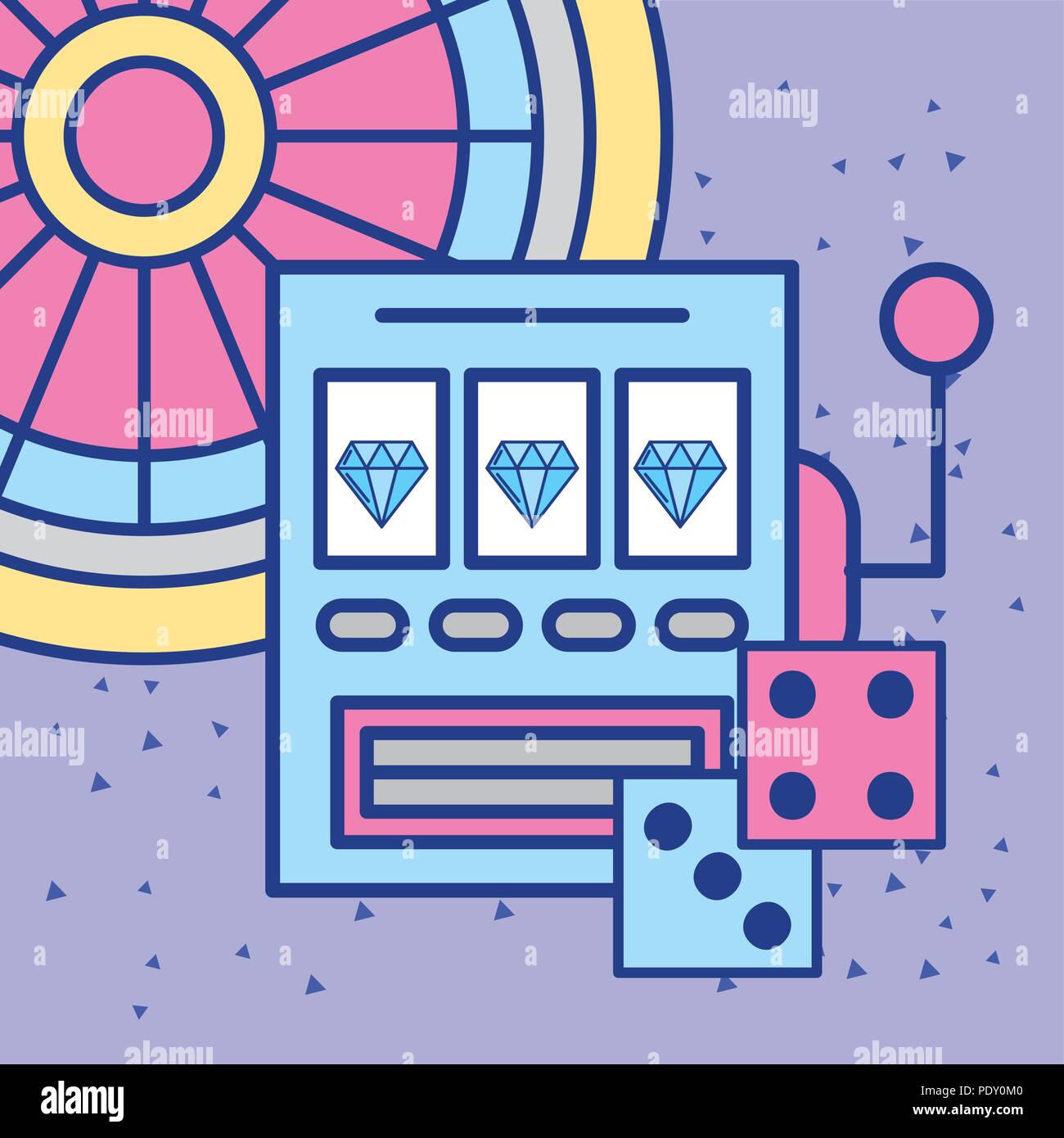 Craps machine hi-res stock photography and images - Alamy