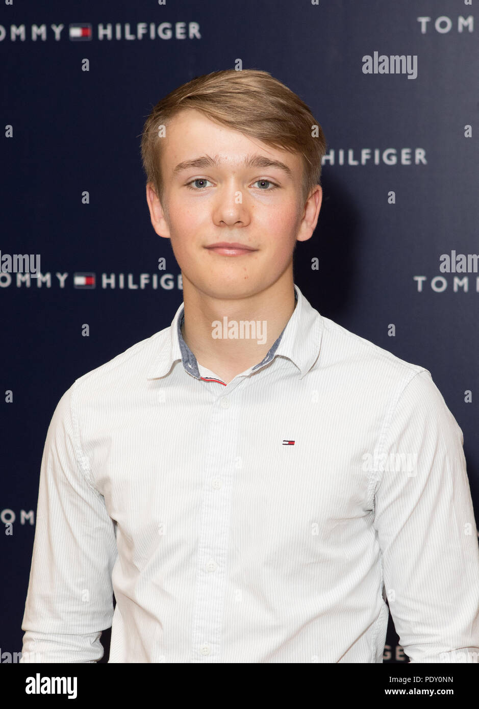 Guests attend An Evening with Lewis Hamilton Featuring: Billy Monger ...