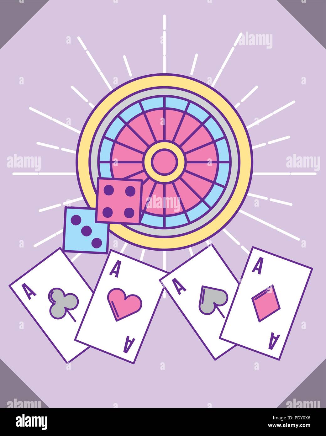 Blank dice Stock Vector Images - Alamy