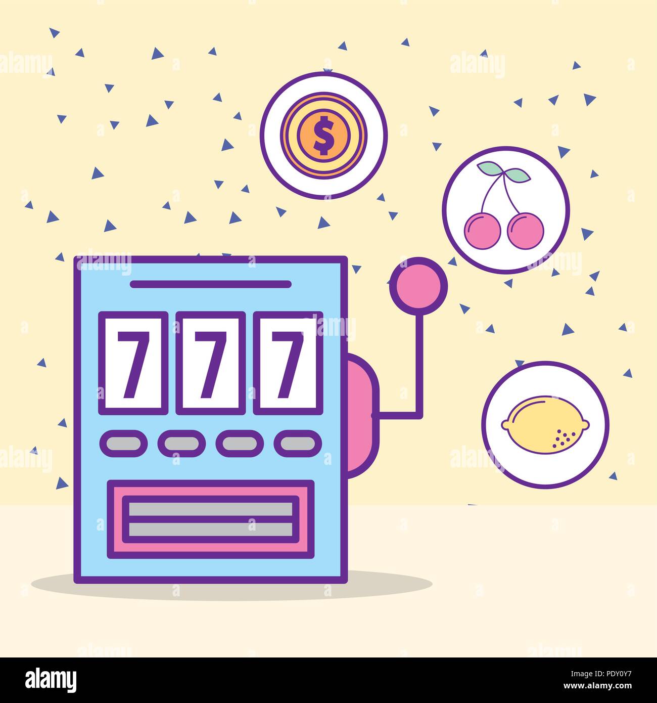 Game cherry Stock Vector Images - Alamy