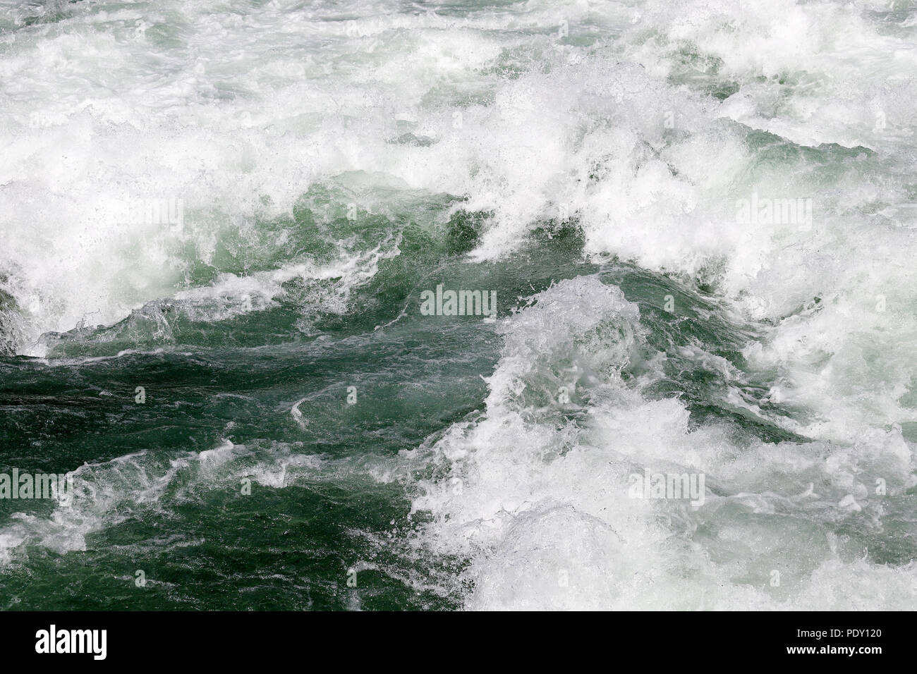 Whitewater of river Yosino in the national Park-Yosino, Japan Stock ...