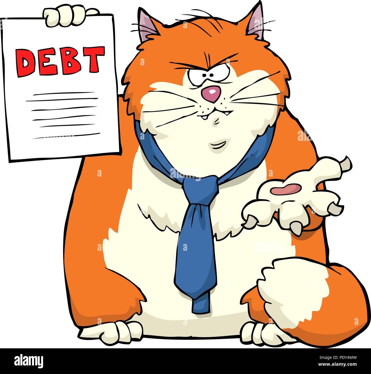 Bill And Angry Stock Vector Images - Alamy