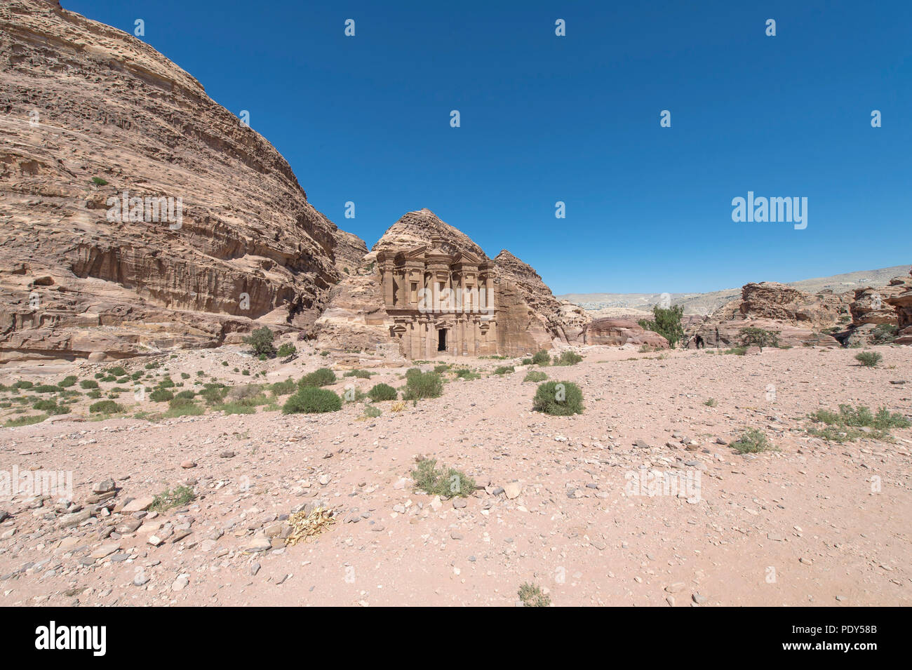 Monastery Ad-Deir, Petra, Jordan Stock Photo - Alamy