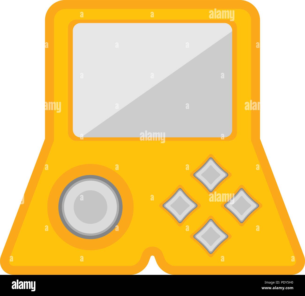 Isolated portable videogame console icon Stock Vector Image & Art - Alamy