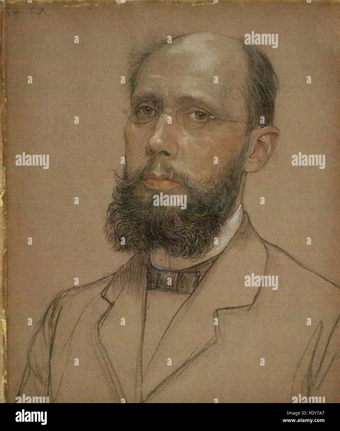 Archivaris Samuel Muller Fz mirrored Stock Photo - Alamy