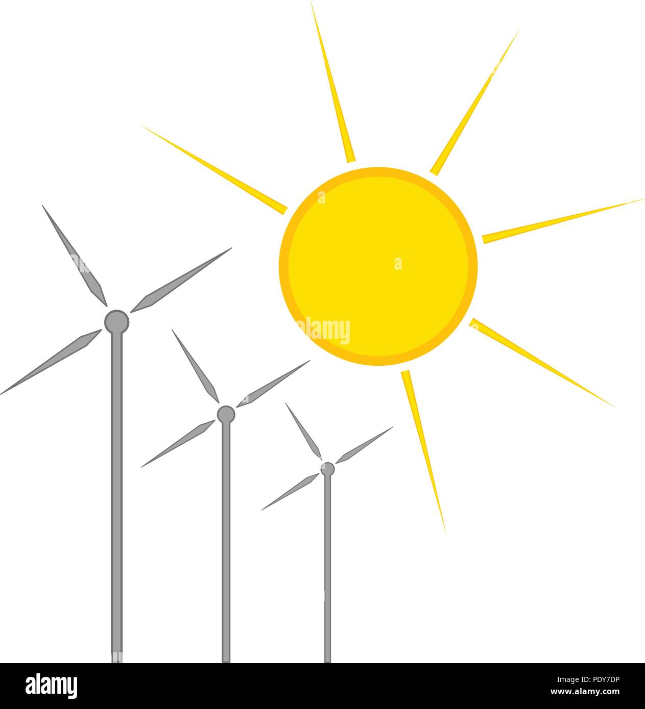 Isolated sunny weather icon Stock Vector Image & Art - Alamy