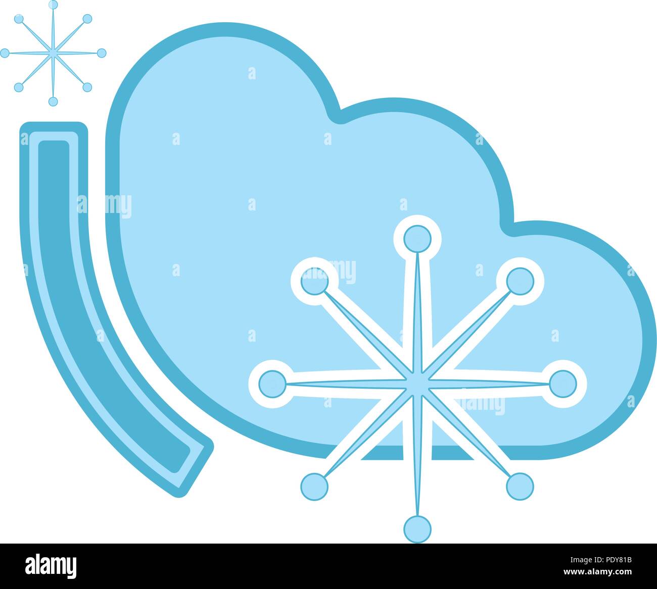 Isolated winter weather icon Stock Vector Image & Art - Alamy