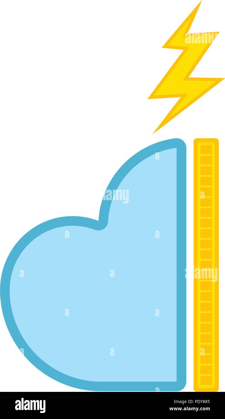 Isolated thunderstorm weather icon Stock Vector Images - Alamy
