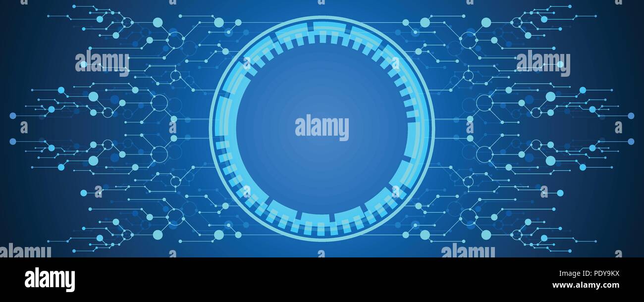 Vector background electronic circuits design Stock Vector Image & Art ...