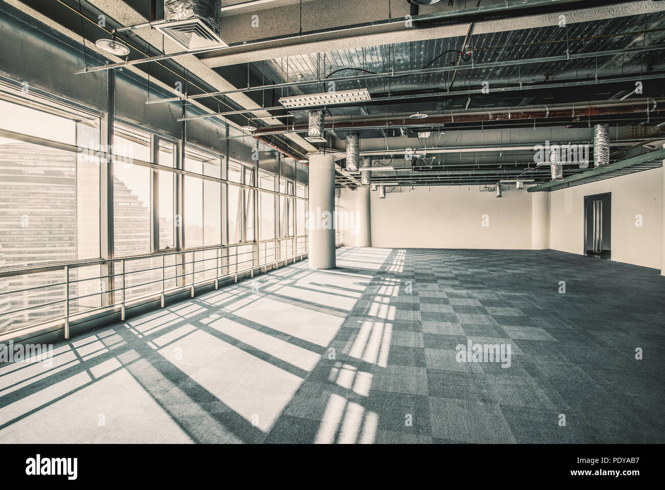 modern architecture with good condition/empty office/empty office Stock ...