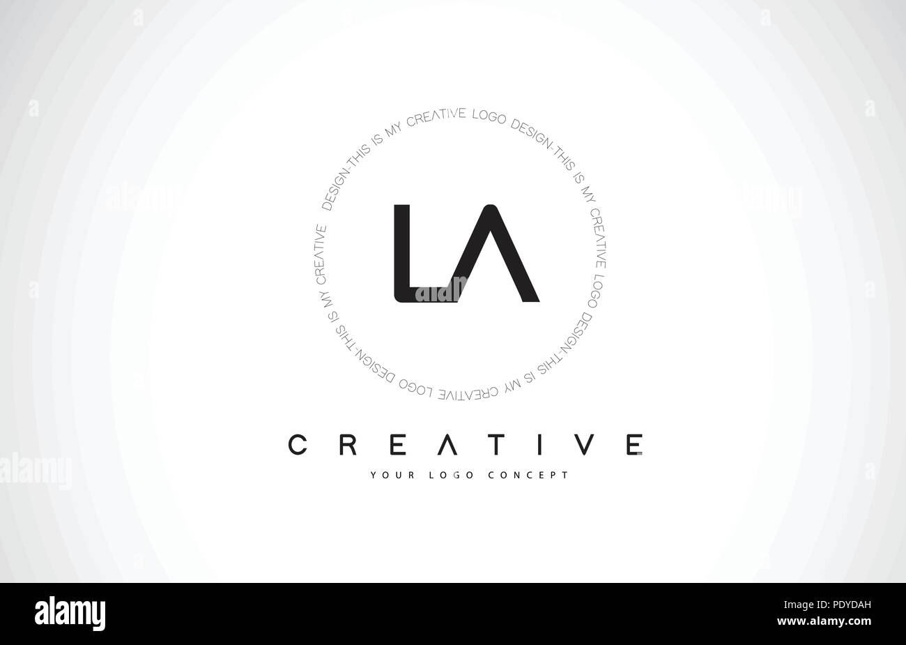 La Logo Design