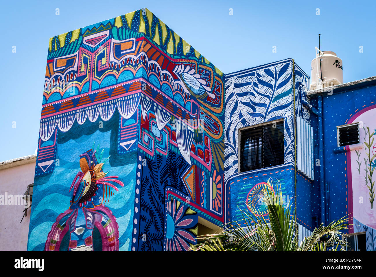 Mexican Street Art Stock Photo - Alamy