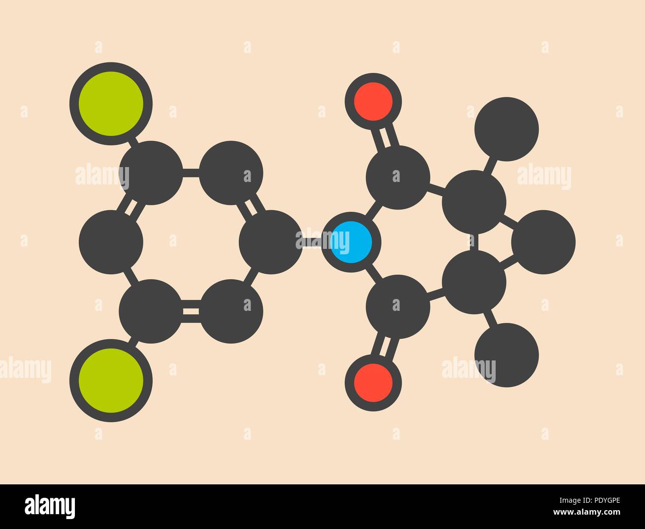 Procymidone pesticide molecule hi-res stock photography and images - Alamy