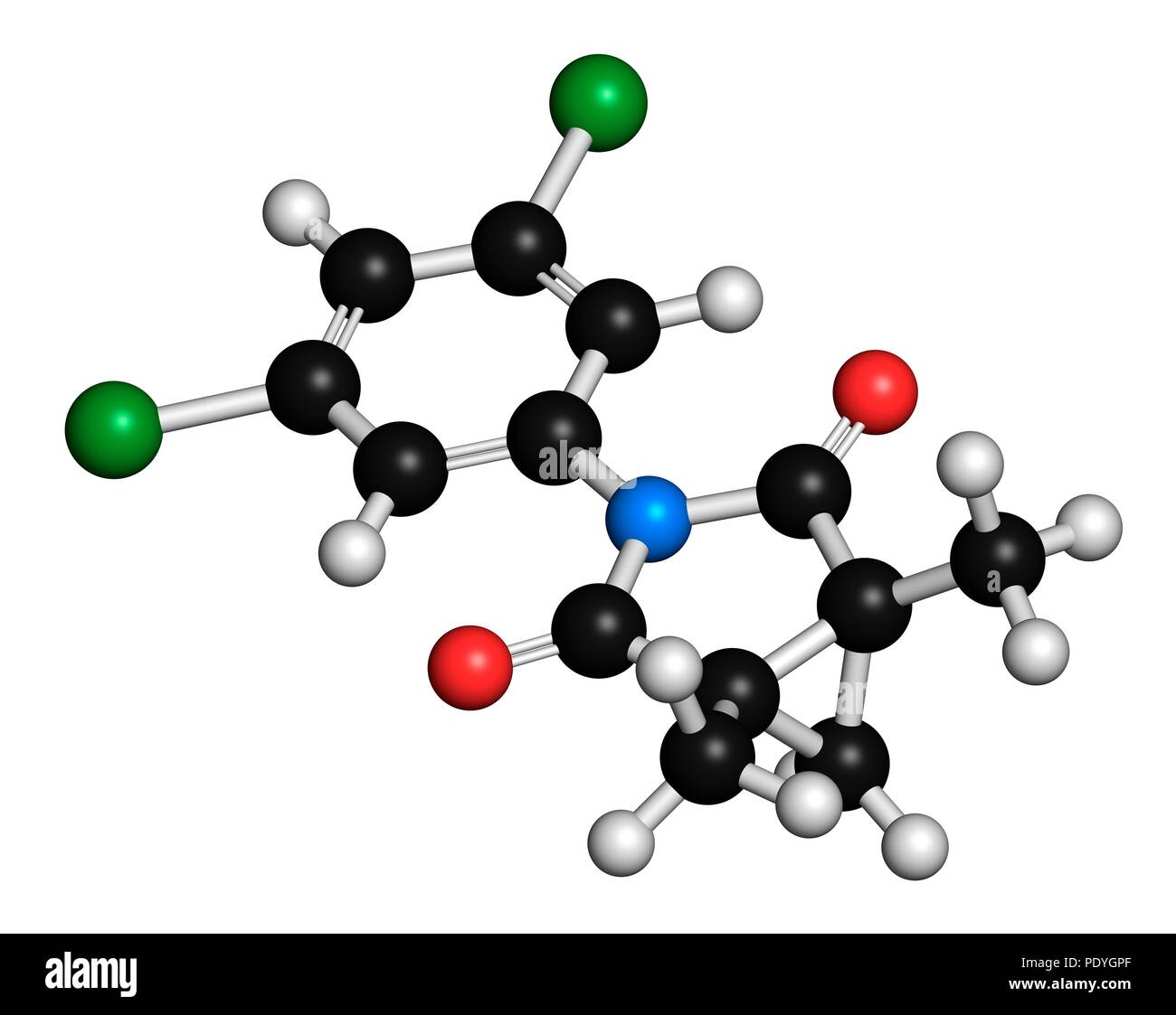 Procymidone pesticide molecule hi-res stock photography and images - Alamy