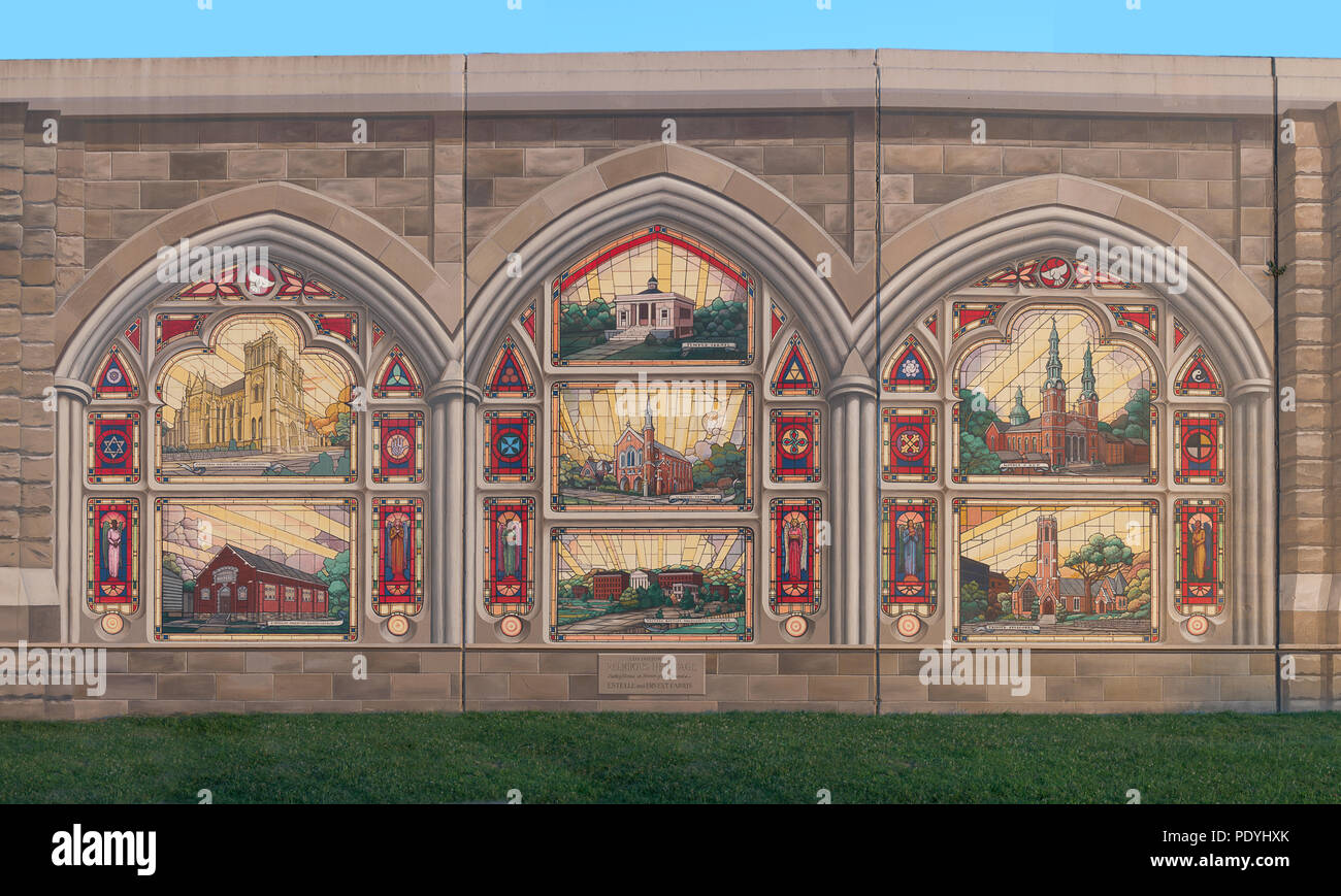 Roebling murals hi-res stock photography and images - Alamy