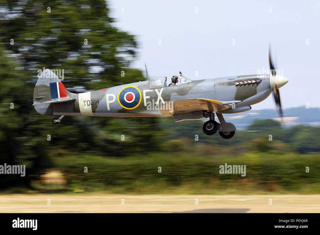 Supermarine spitfire mk ixe hi-res stock photography and images - Alamy