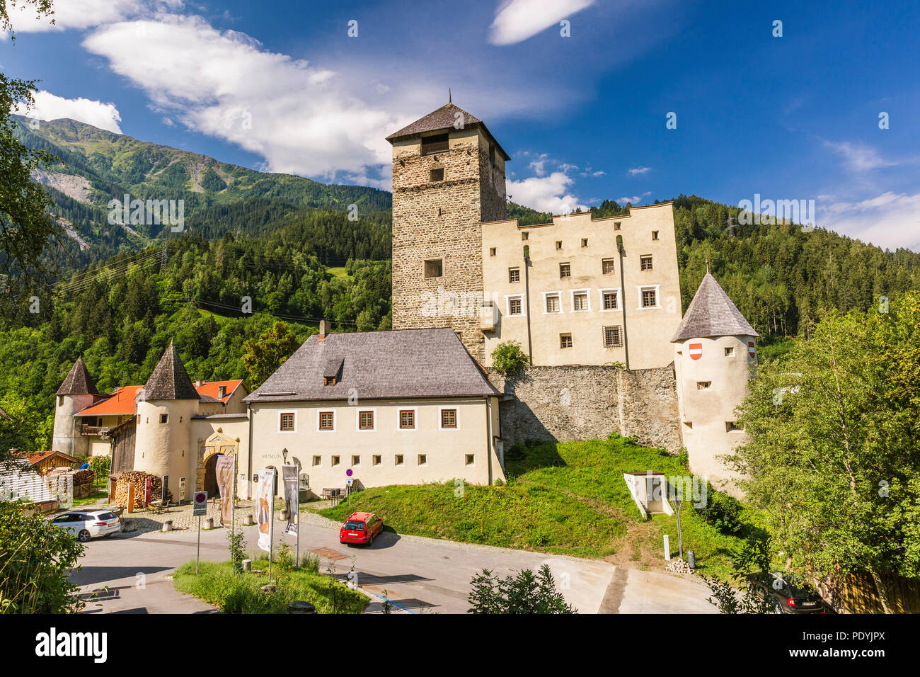 Schloss Landeck Castle, Tyrol, Austria Stock Photo - Alamy