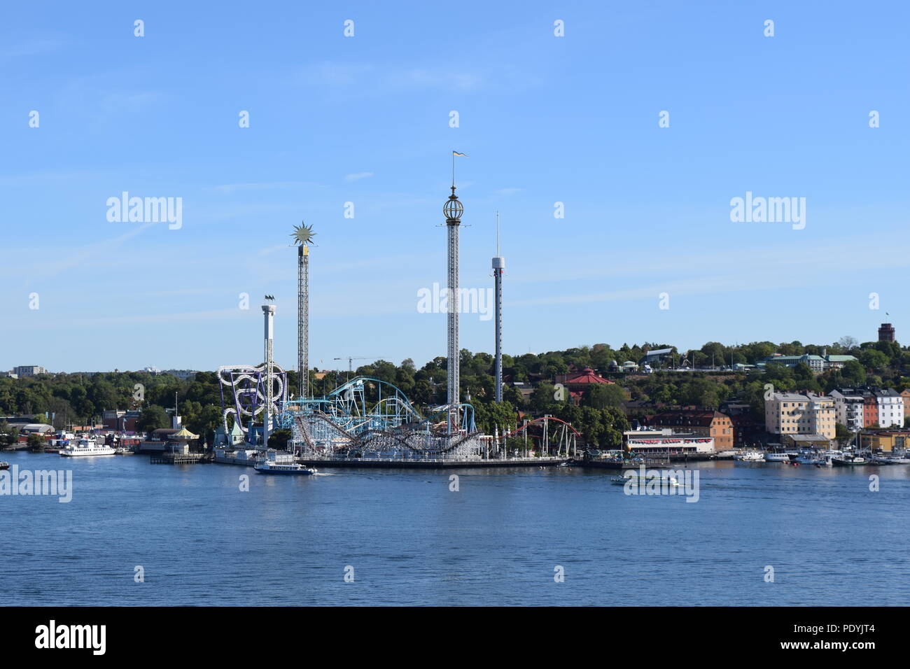 Grona Lund, Stockholm, Sweden Stock Photo - Alamy