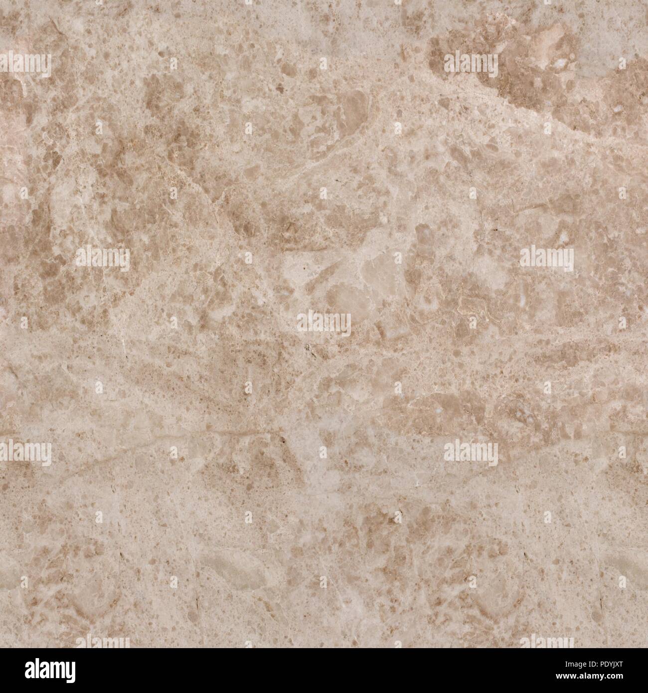 Soft beige marble texture with light pattern. Seamless square ba Stock ...