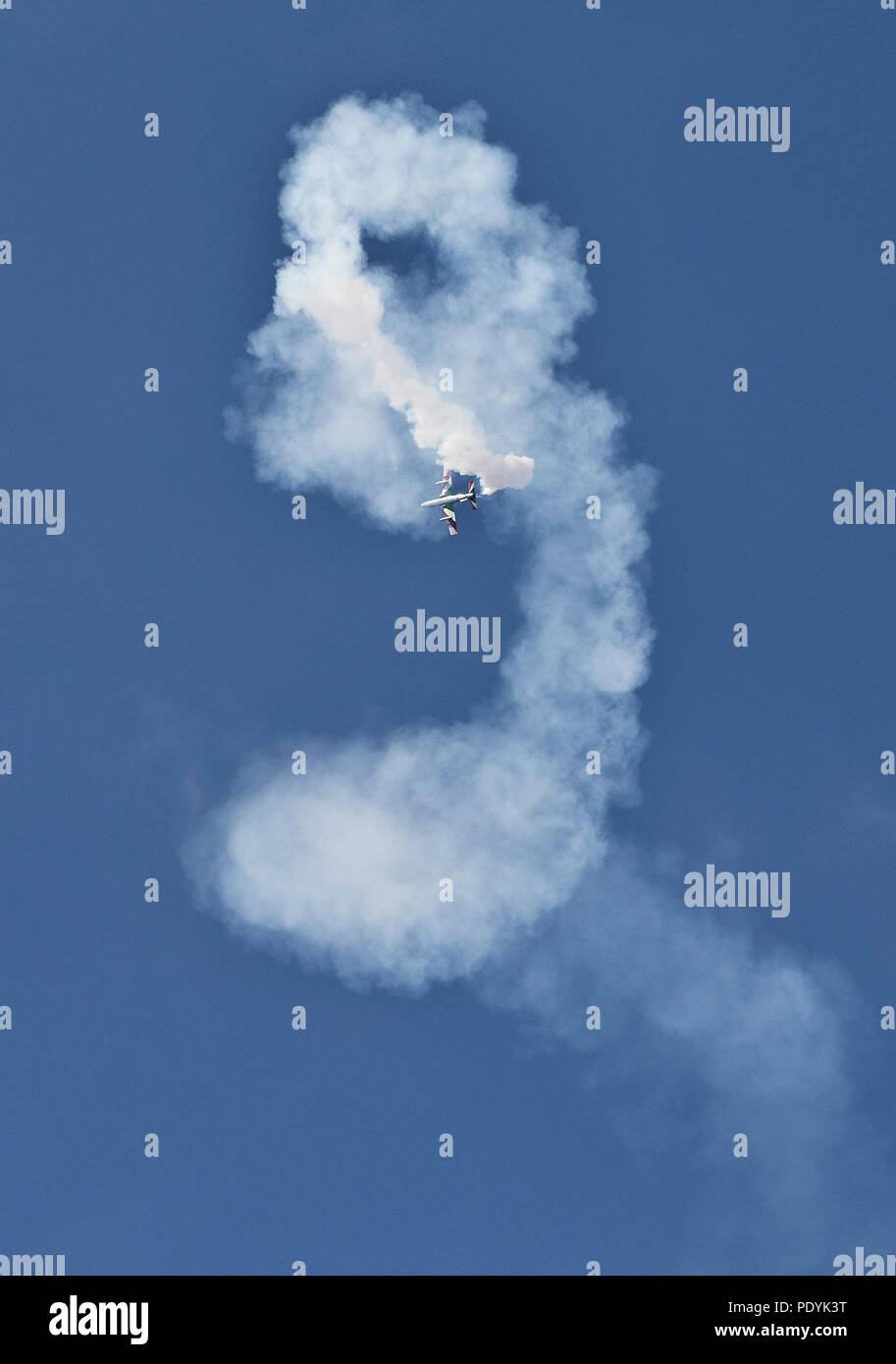 Raf RIAT 2018, jet displaying at the air show Fairford,Gloucestershire ...