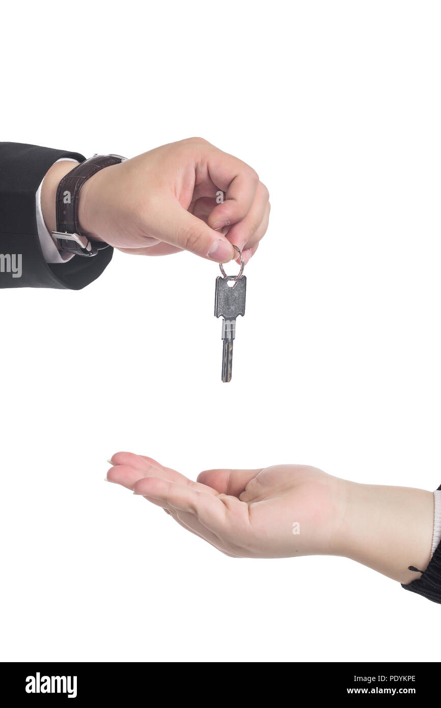 Giving one another Cut Out Stock Images & Pictures - Alamy