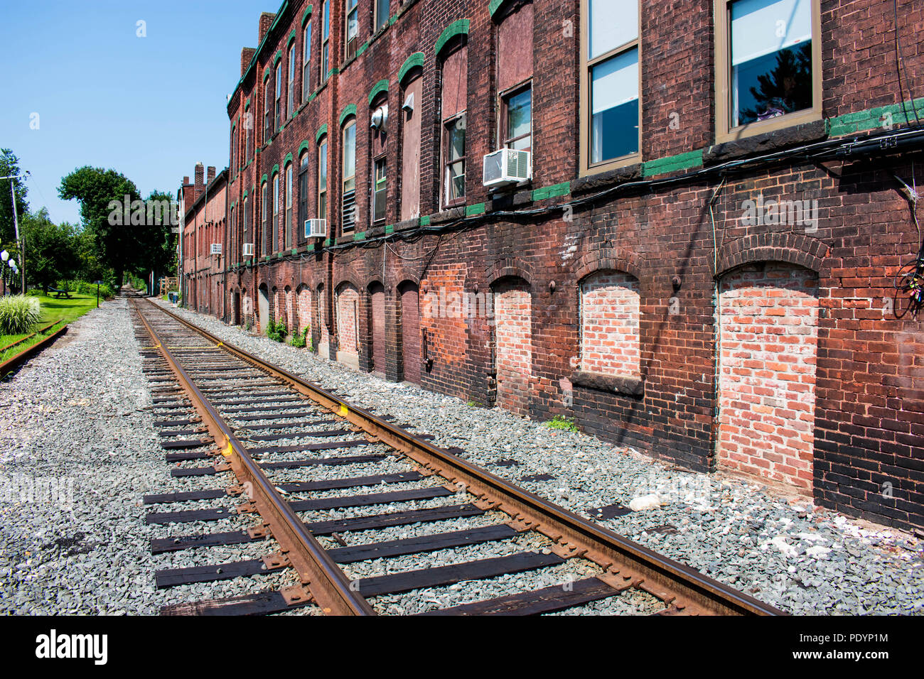 Old railroad tracks hi-res stock photography and images - Alamy